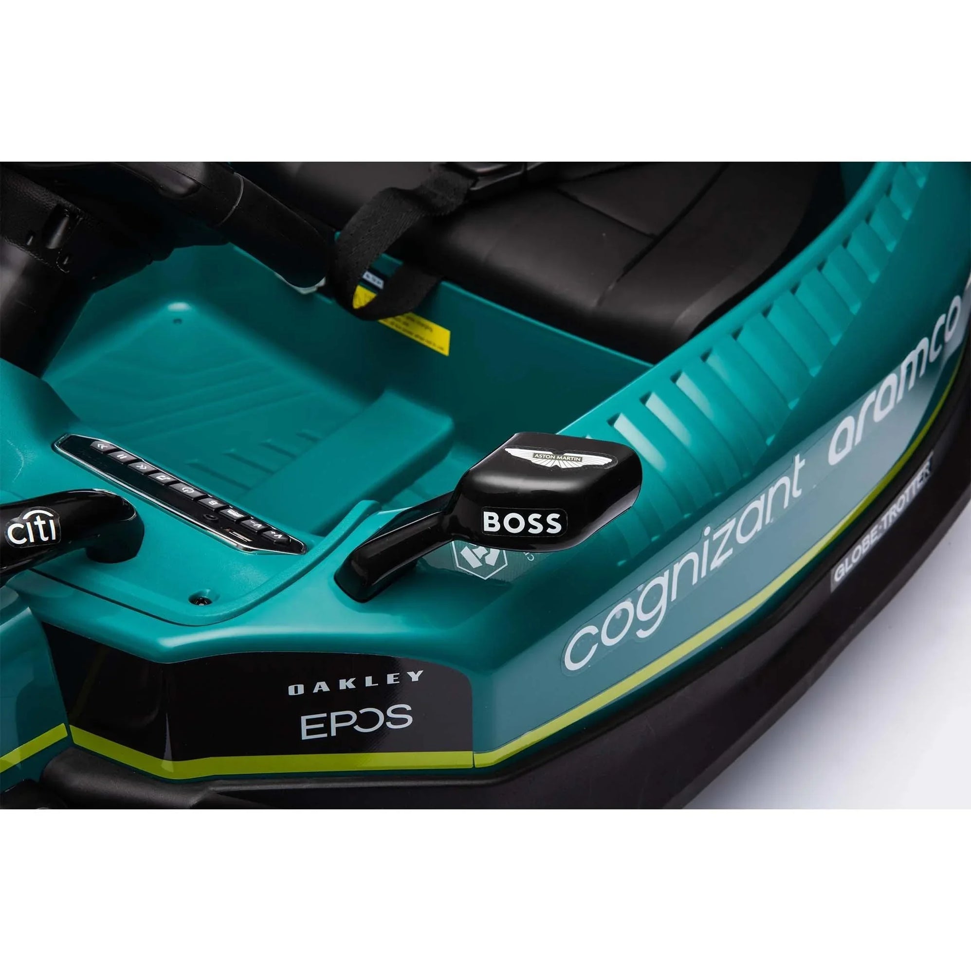 Aston Martin Cognizant Aramco Formula One Team ride on car 24V with 4WD ...